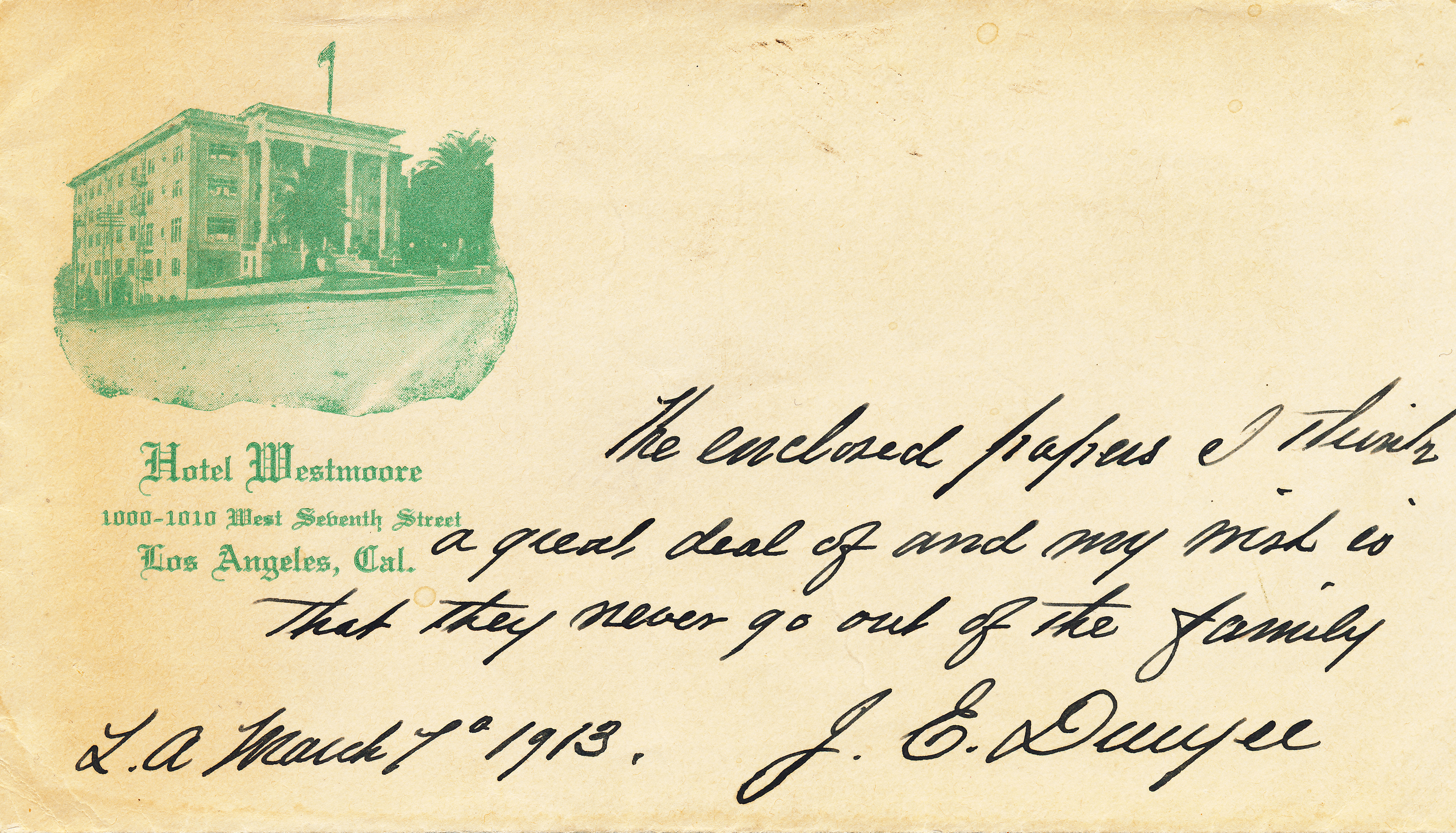 Writings of Jacob Eugene Duryée | Duryee.net